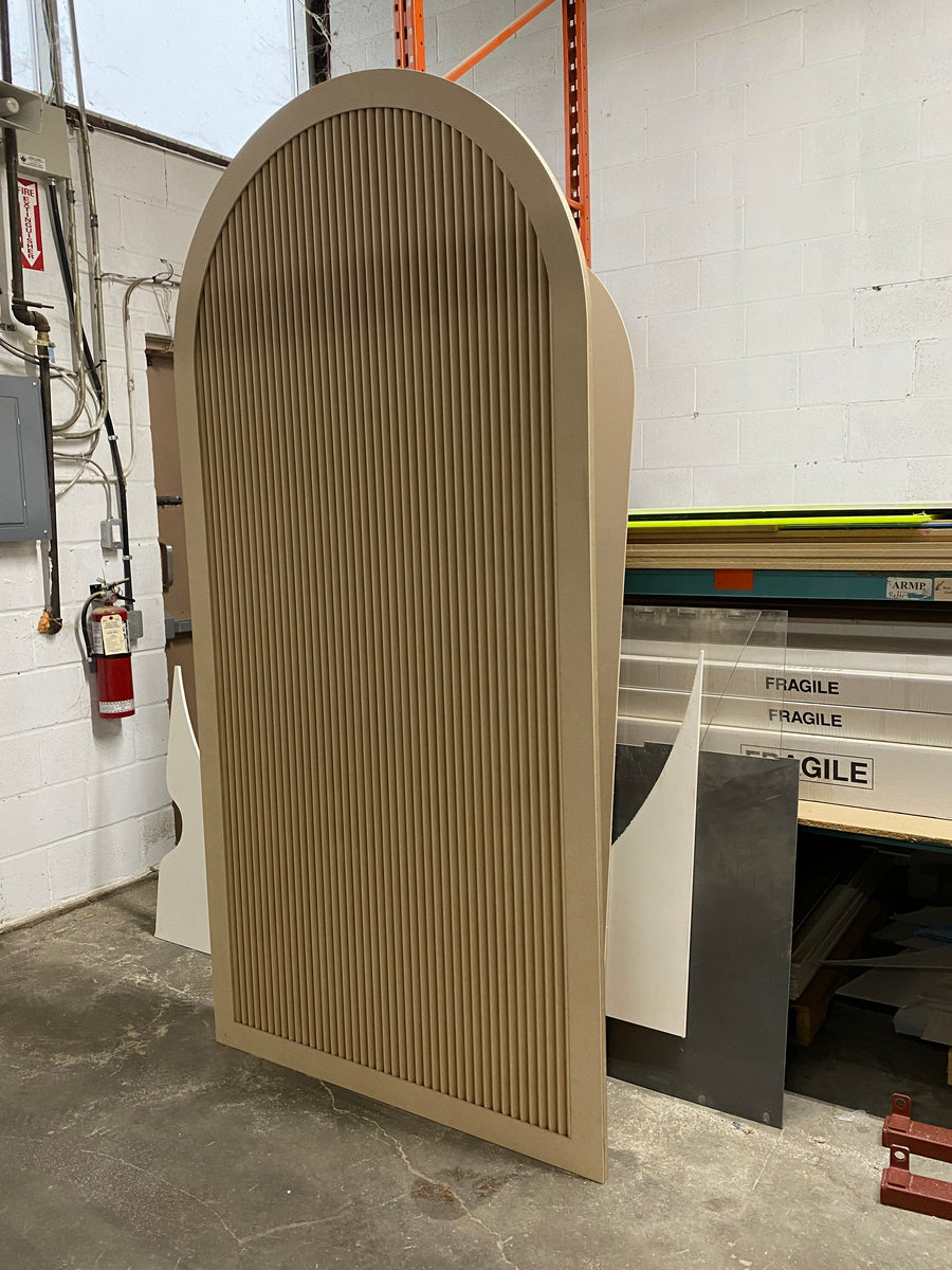Ripple Arch Backdrop MDF (4ft x 8 ft) – NextGen Displays
