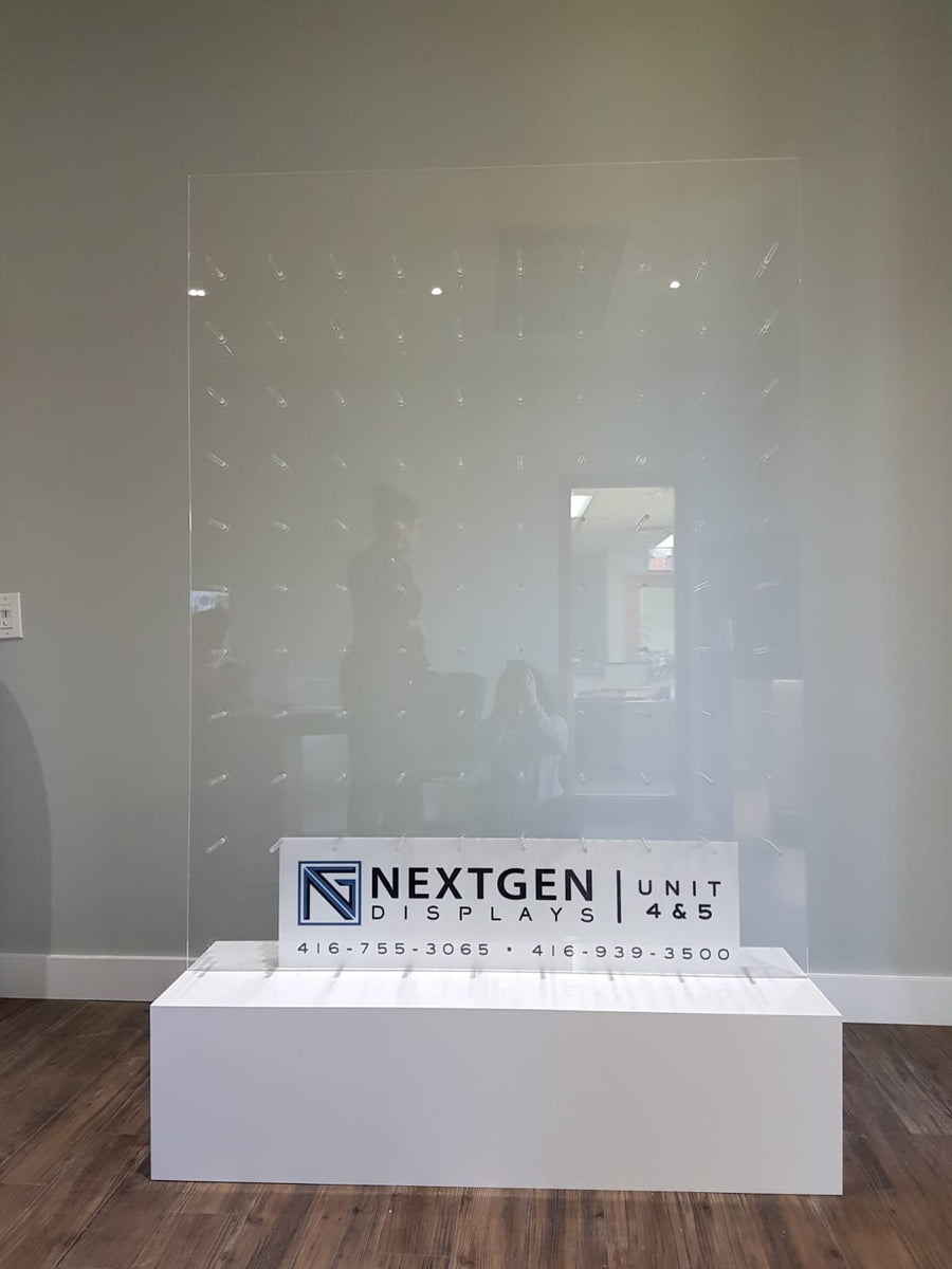 NGD - Acrylic Seating Chart Base Stand - Toronto – NextGen Displays